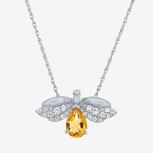 Click here for Firefly Shine Bright Womens Lab Created Yellow Cit... prices