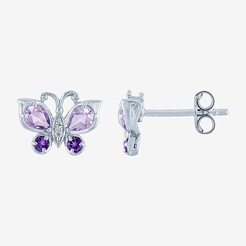 Click here for Genuine Purple Amethyst Sterling Silver 8mm Butter... prices