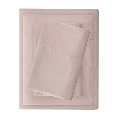 Click here for Madison Park 3M-Microcell Solid 4-Pc. Sheet Set  K... prices