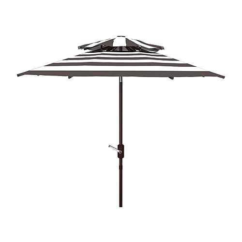 Click here for Iris 9 Fashion Umbrella - Gray  White prices