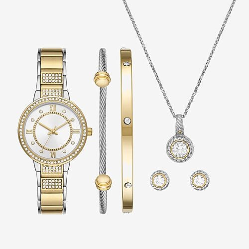 Click here for Ladies Boxed Sets Womens Crystal Accent Multicolor... prices