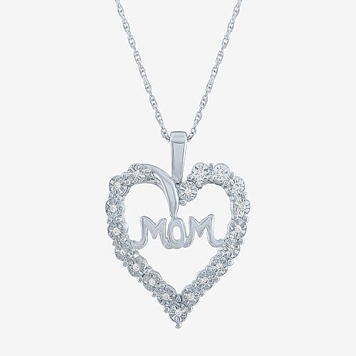 Click here for Yes  Please! Mom Womens 1/10 CT. T.W. Natural Whit... prices