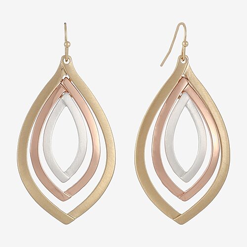 Click here for Liz Claiborne Orbital Womens Drop Earrings  One Si... prices