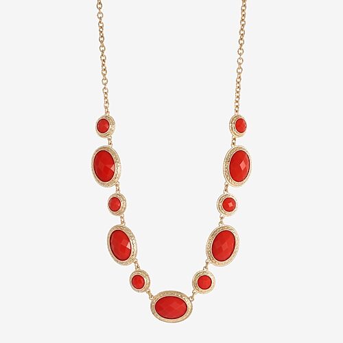 Click here for Monet Jewelry Gold Tone Womens 17 Inch Collar Neck... prices