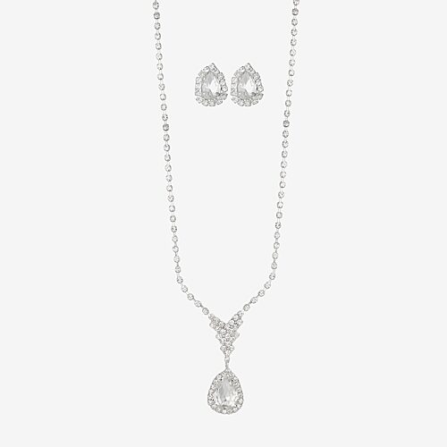 Click here for Monet Jewelry Timeless Silver Tone Pendant Necklac... prices
