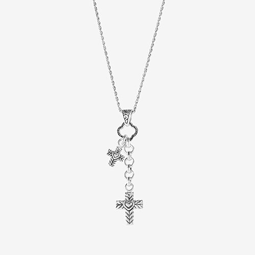 Click here for Bali Inspired Womens Enhanced Sterling Silver Cros... prices