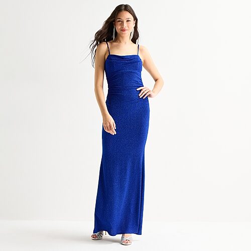 Click here for Emerald Sundae Womens Juniors Draped Neck Sleevele... prices