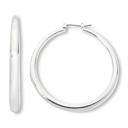 Click here for Mixit Womens 55mm Hypoallergenic Hoop Earrings  On... prices
