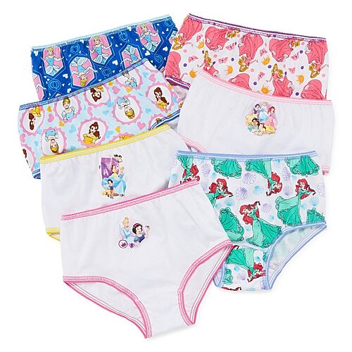 Click here for Toddler Girl Disney 7pk. Princess Underwear prices