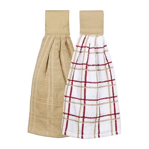 Click here for Ritz 2-pc. Solid and Multi Kitchen Tie Towel Set... prices