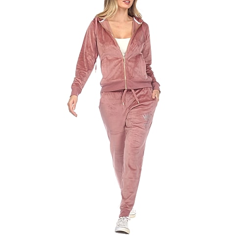 Click here for White Mark Adjustable Waist 2-pc. Track Suit  Larg... prices