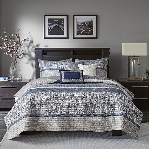 Click here for Madison Park Rhapsody 6-Pc. Quilt Set  King/Califo... prices