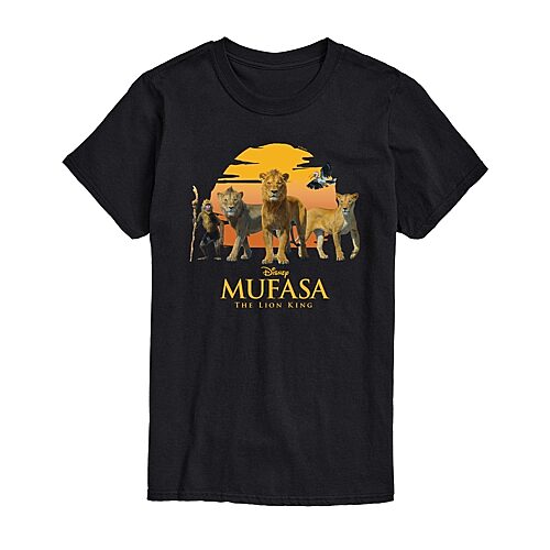 Click here for Airwaves Mens Mufasa Short Sleeve T-Shirt - Black prices