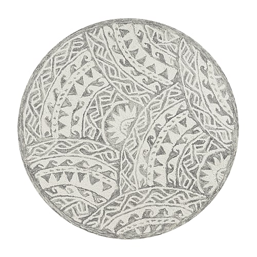 Click here for Lr Home Radiance Rdc-087 6 x 6 Round Area Rug - Iv... prices