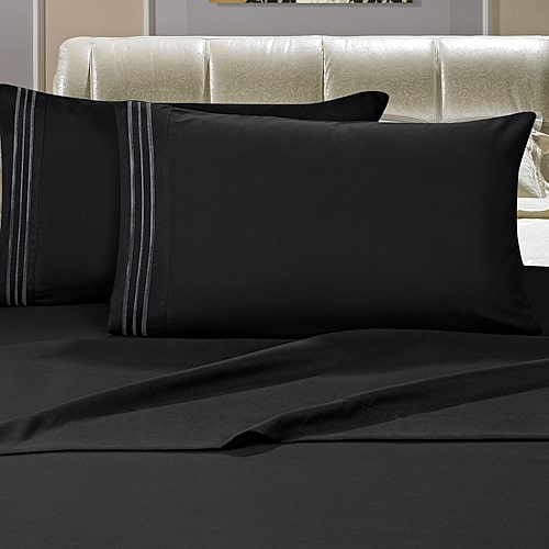 Click here for Elegant Comfort Wrinkle Resistant Bed Sheet set wi... prices
