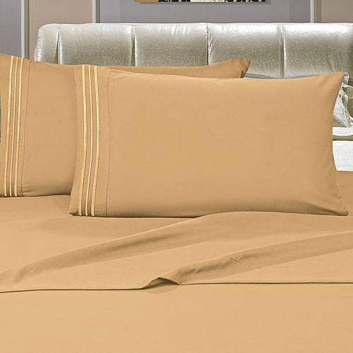 Click here for Elegant Comfort Wrinkle Resistant Bed Sheet set wi... prices