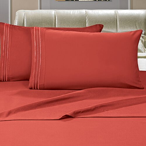 Click here for Elegant Comfort Wrinkle Resistant Bed Sheet set wi... prices