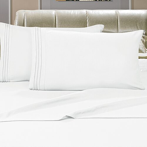 Click here for Elegant Comfort Wrinkle Resistant Bed Sheet set wi... prices