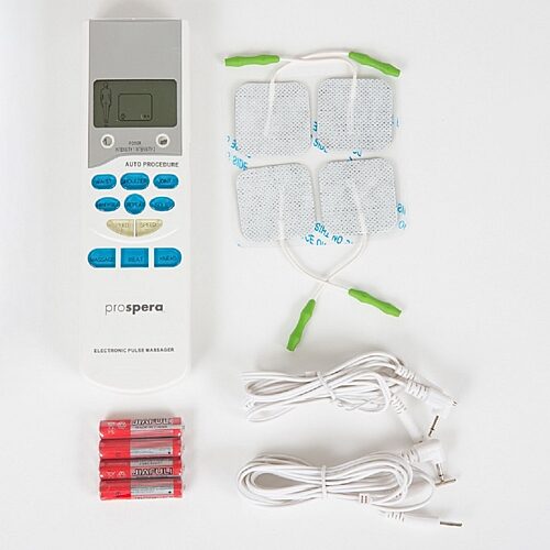 Prospera Electronic Pulse Massager - White