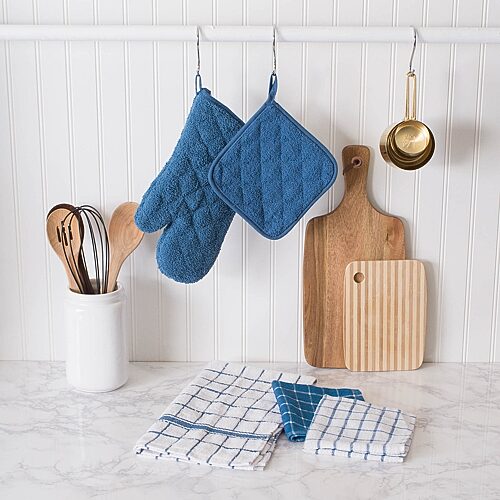 Click here for Design Imports Terry Kitchen 3-pc. Pot Holder Set... prices