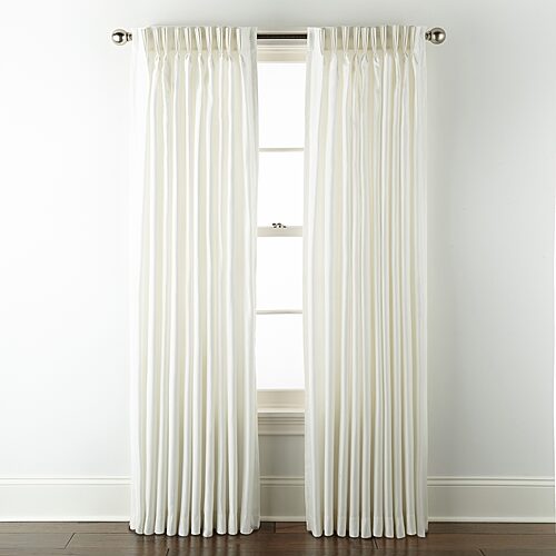 Click here for Liz Claiborne Supreme 10-Pleat Pinch Pleat Back Ta... prices