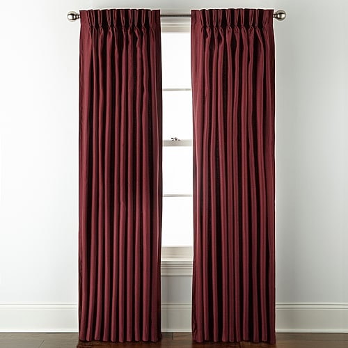 Click here for Liz Claiborne Supreme 10-Pleat Pinch Pleat Back Ta... prices
