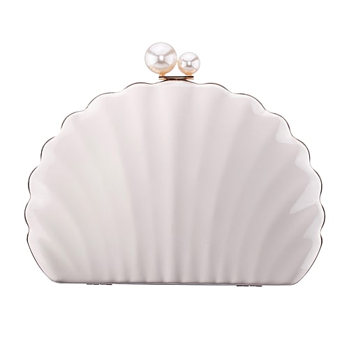 Click here for N By Nina Seashell Minaudiere Evening Bag  One Siz... prices