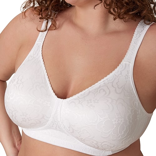Playtex 18 Hour Ultimate Lift and Support Wireless Bra 4745 - White