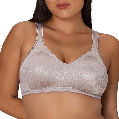Playtex 18 Hour Ultimate Lift & Support Full Coverage Wireless Full Coverage Bra 4745  D  Gray