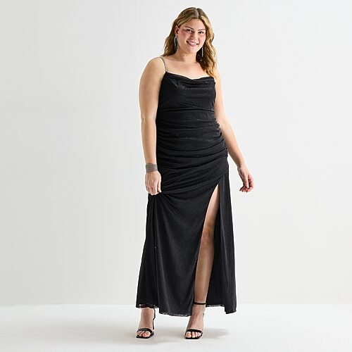 Click here for Jump Apparel Womens Juniors Plus Straight Neck Sle... prices