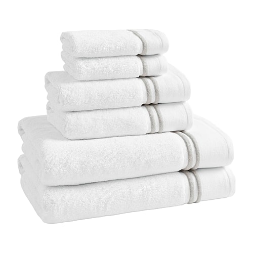 Click here for Madison Park Roan Border Cotton 6-Pc. Bath Towel S... prices