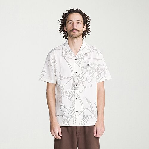 Click here for VOLCOM Mens Short Sleeve Regular Fit Button-Down S... prices