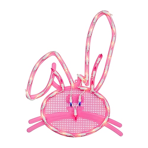 Click here for Northlight 17 Lighted Bunny Head Window Easter Win... prices