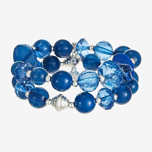 Click here for Mixit Womens 2-pc. Bracelet Set  One Size  Blue prices