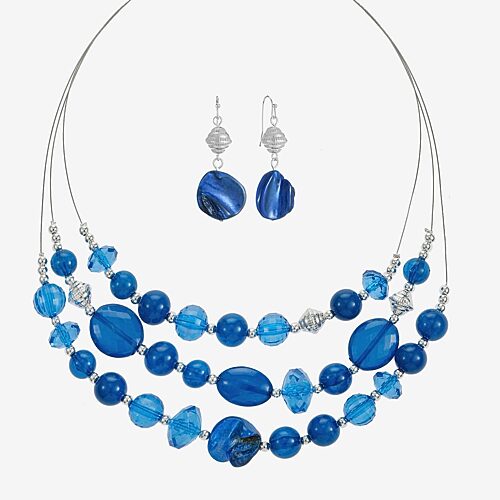 Click here for Mixit Womens 2-pc. Jewelry Set  One Size  Blue prices