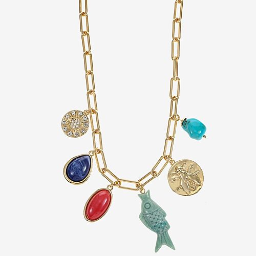 Click here for Liz Claiborne Womens 17 Inch Statement Necklace  O... prices