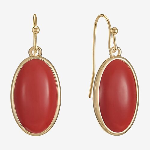 Click here for Liz Claiborne Womens Drop Earrings  One Size  Oran... prices