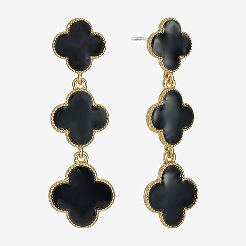 Click here for Monet Jewelry Womens Clover Hypoallergenic Drop Ea... prices