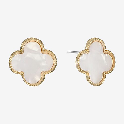 Click here for Monet Jewelry 17mm Clover Stud Earrings  One Size... prices