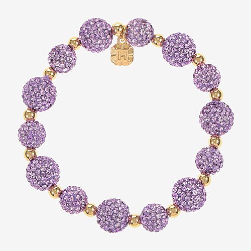 Click here for Monet Jewelry Womens Pink Glass Round Stretch Brac... prices