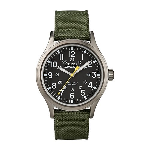 Click here for Mens Timex(R) Expedition Scout Black Dial Watch -... prices