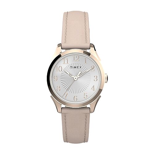 Click here for Timex Womens Rose Goldtone Leather Strap Watch Tw2... prices