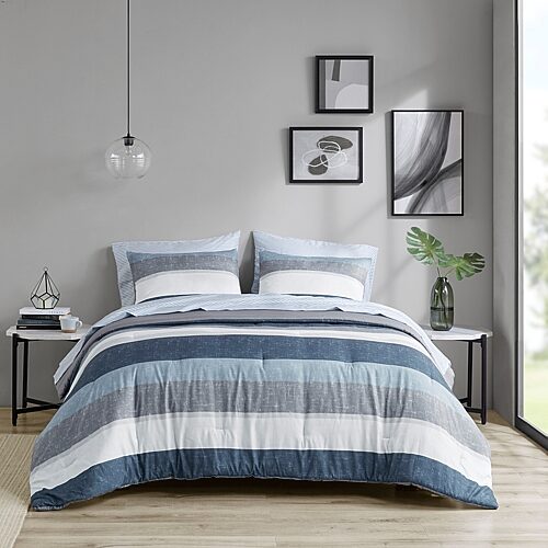 Click here for Madison Park Essentials Jaxon Wide Stripe 7-Pc. Co... prices
