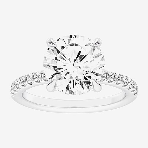 Click here for (G-H / Si1-Si2) Womens 4 1/4 CT. T.W. Lab Grown Wh... prices