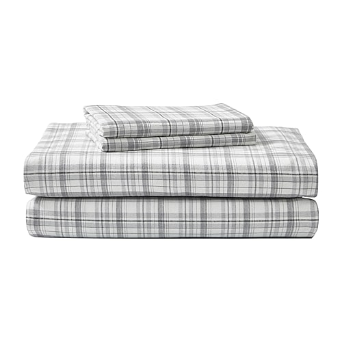 Click here for Eddie Bauer Cotton Flannel Sheet Set  One Size  Gr... prices