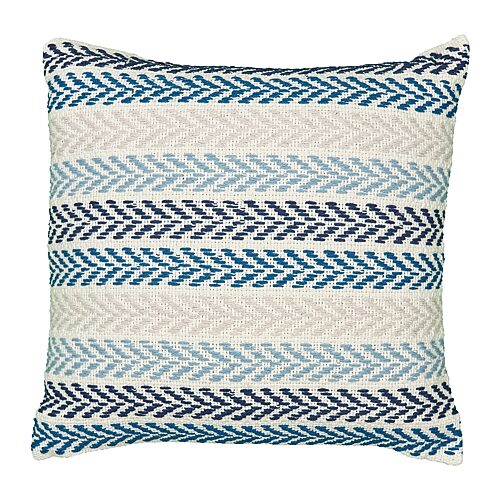Click here for Lr Home Ash Sen Stripe Square Throw Pillow  One Si... prices
