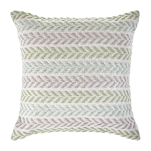 Click here for Lr Home Ash Sen Stripe Square Throw Pillow  One Si... prices