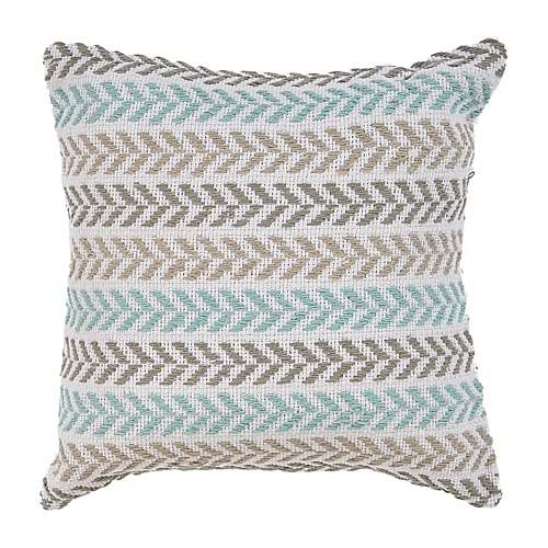 Click here for Lr Home Ash Sen Stripe Square Throw Pillow  One Si... prices