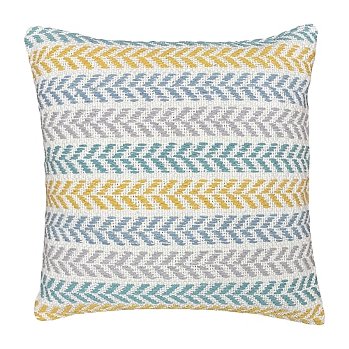 Click here for Lr Home Ash Sen Stripe Square Throw Pillow  One Si... prices
