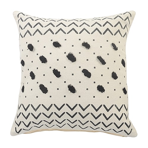 Click here for LR Home Beaux Tribal Square Throw Pillow  One Size... prices
